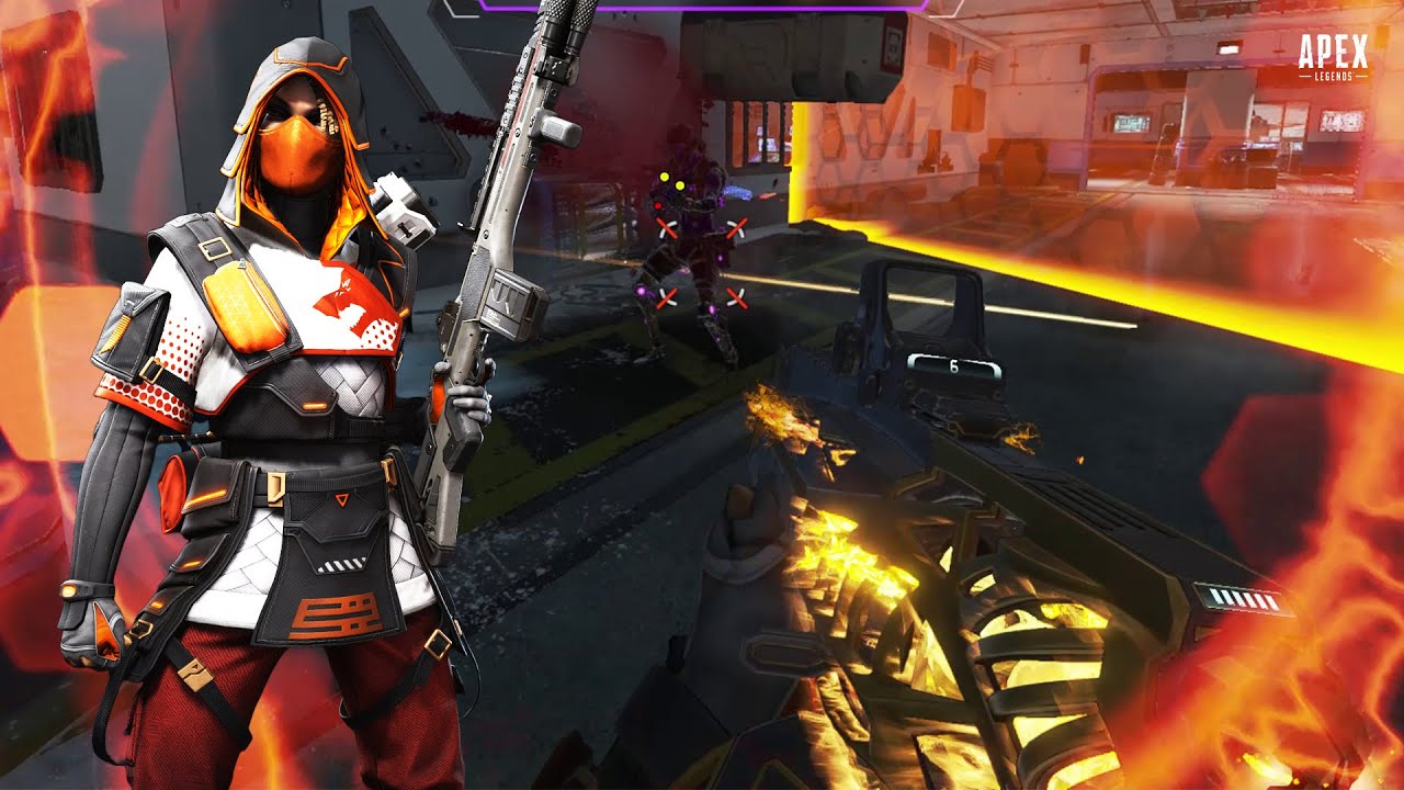 Apex Legends Bangalore's Sand And Rust Skin Gameplay - YouTube