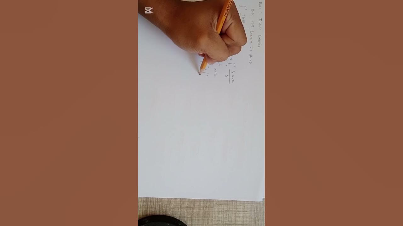 Integration involving logarithmic problem - YouTube