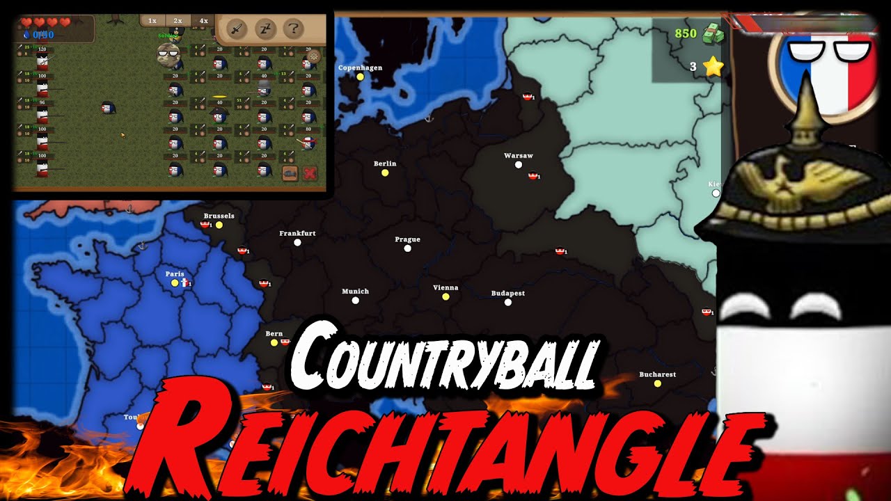 REICHTANGLE! Countryball Europe 1890 - YouTube