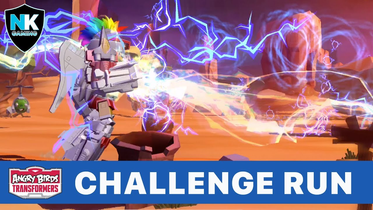 Angry Birds Transformers - Challenge Run - November 2, 2019 - YouTube