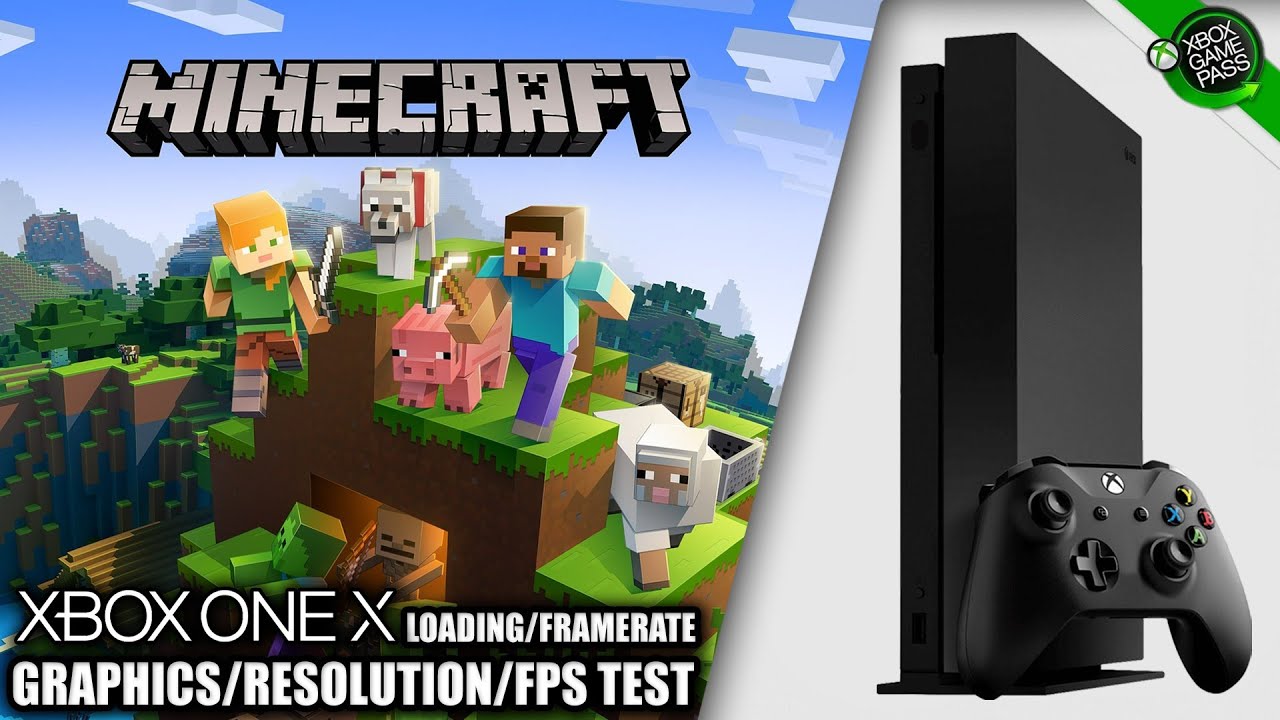 Minecraft - Xbox One X Gameplay + FPS Test - YouTube