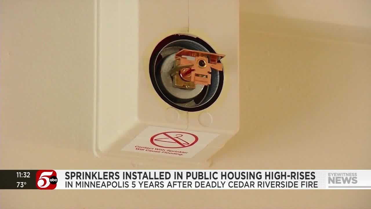 Sprinklers installed in public housing high-rise 5 years after deadly ...