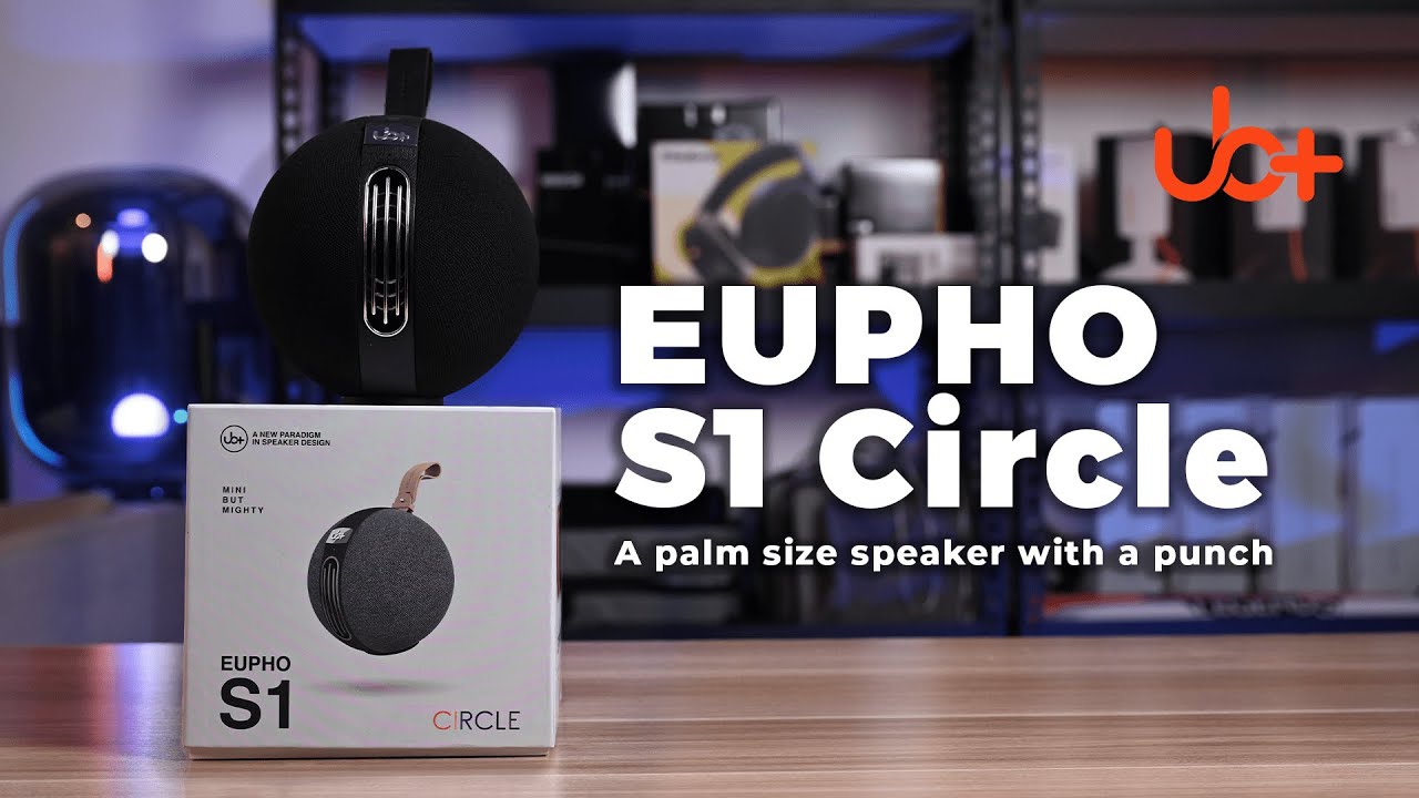 Portable Bluetooth Speaker | UB+ EUPHO S1 Circle Unboxing and Review ...