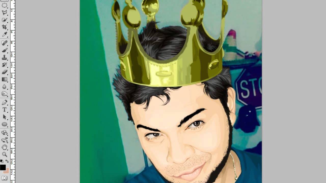 Dibujando a Falcony de @studiofalcony en Photoshop - YouTube