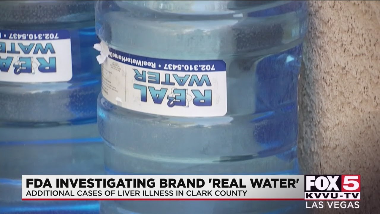 FDA investigating Real Water brand after reported illness - YouTube