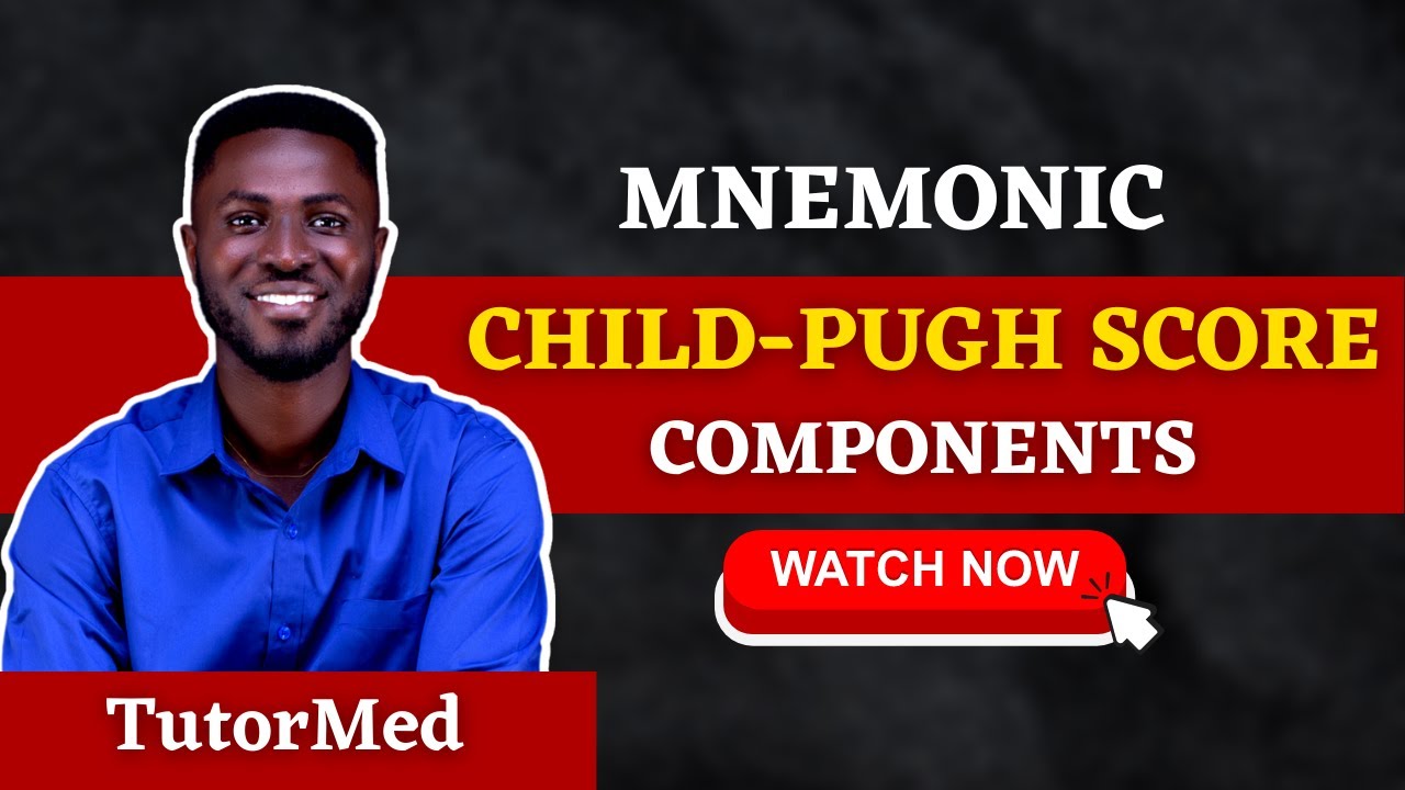 Child Pugh Score Incredibly Simplified with Mnemonics | TutorMed - YouTube