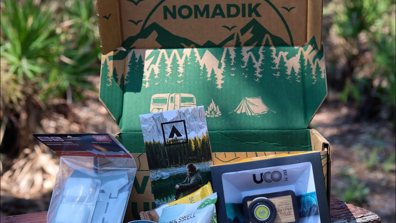 Nomadik Subscription Box - YouTube
