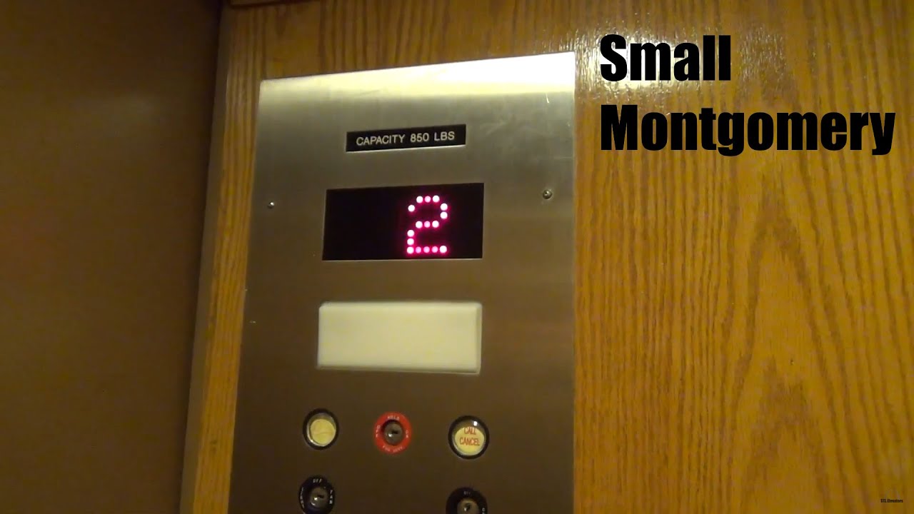 Small Montgomery Traction Elevator #1 in Evanston, IL - YouTube