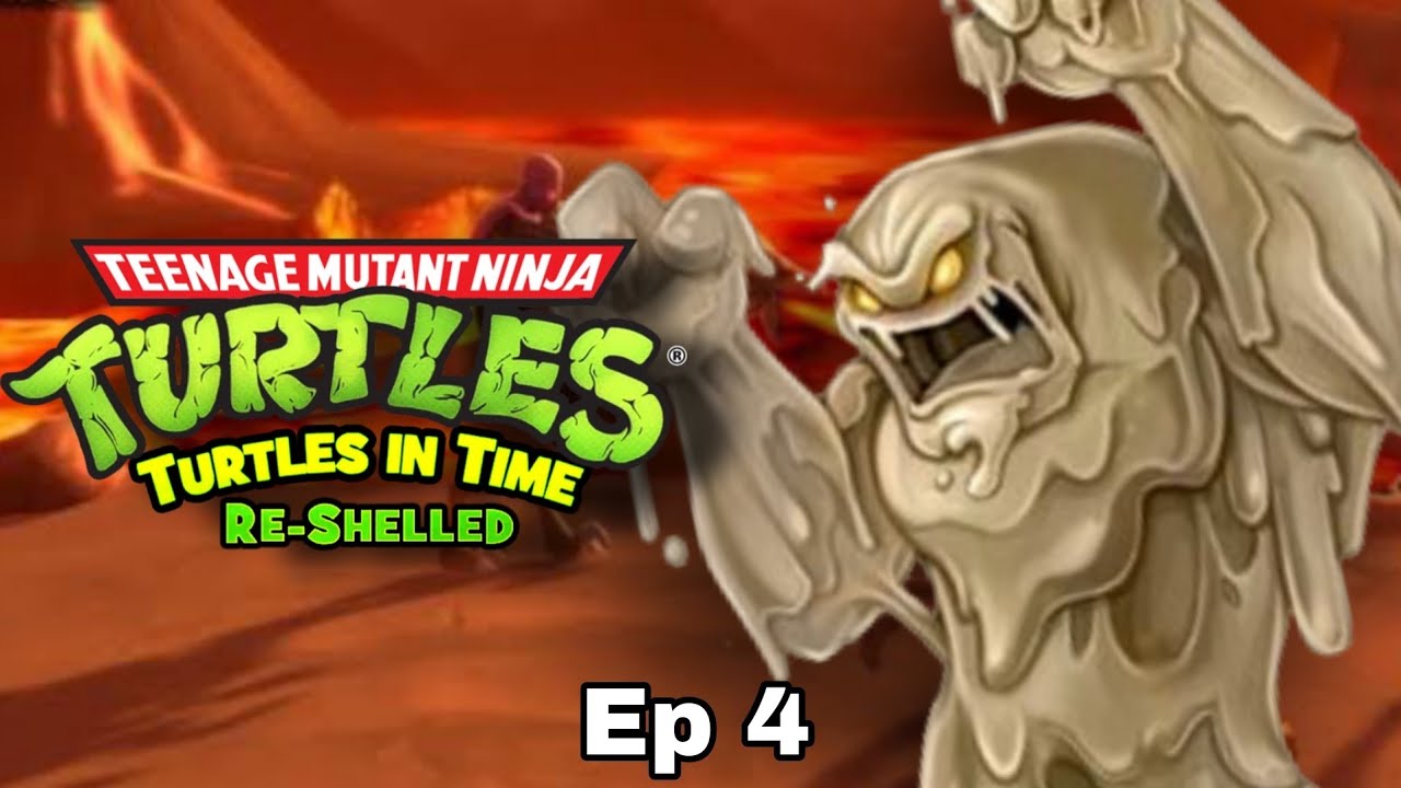 TMNT: Turtles in Time Re-shelled Ep4 Cement Man xd - YouTube