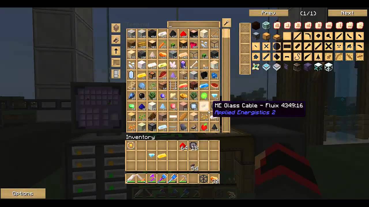 Minecraft Future #012 Autocrafting und Langeweile am Inscriber - YouTube