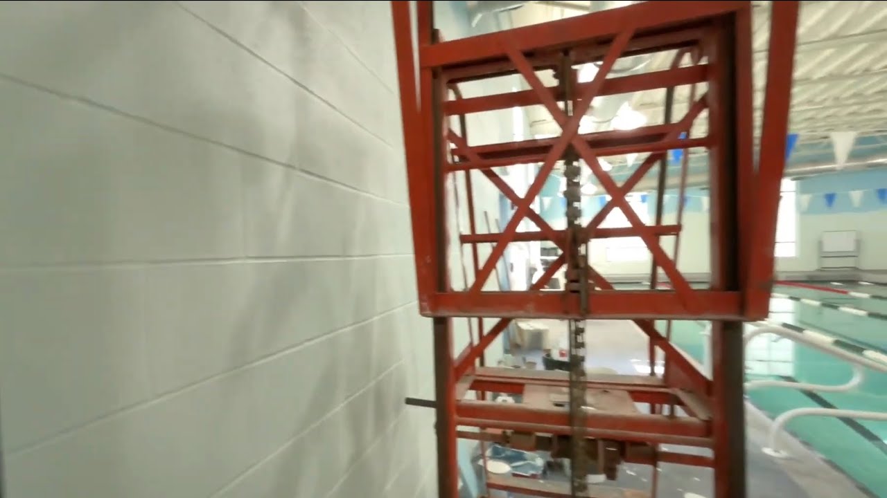 Remodeling our swimming pool and locker room - Mexico, YMCA. - YouTube