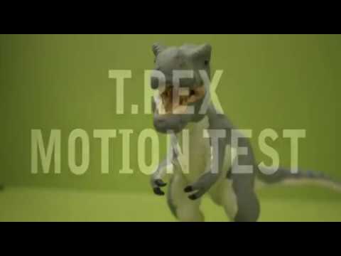 T.rex Motion Test - YouTube