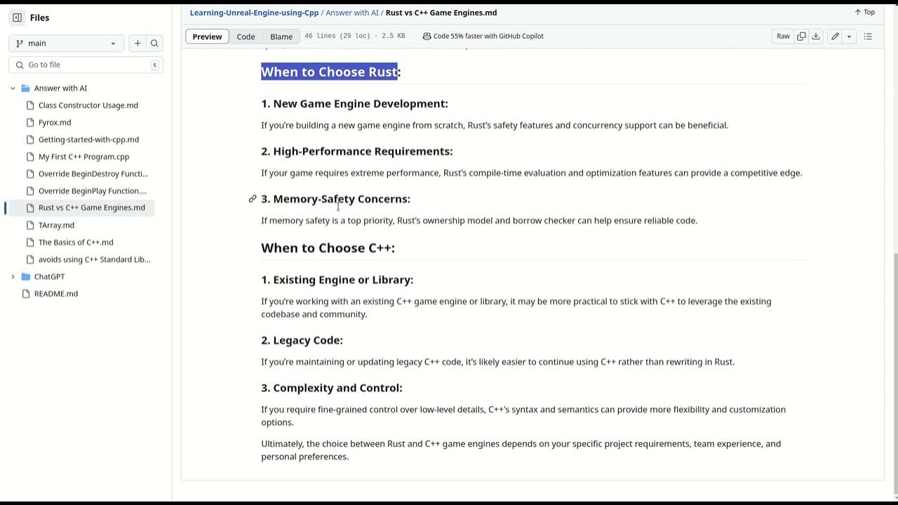 Rust vs C++ Game Engines - YouTube