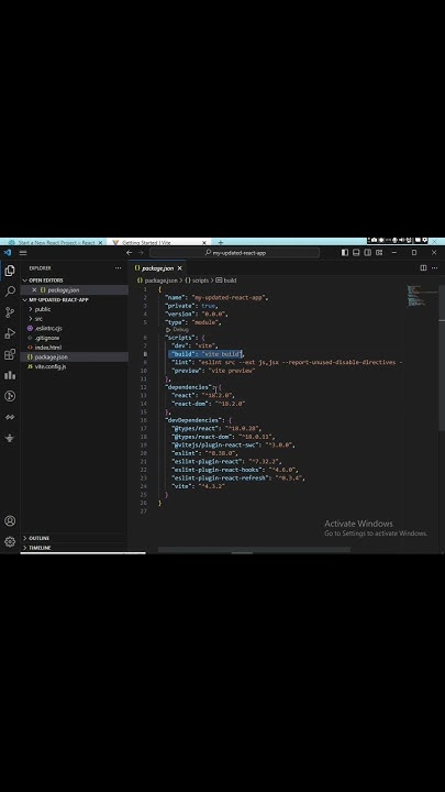 Vite With Create React App Install Reactjs How To Install Vite With React Js Install React