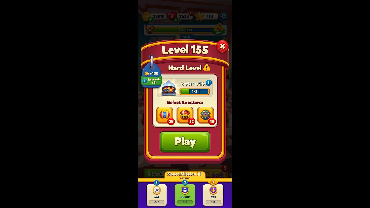Royal Match level 155 - YouTube