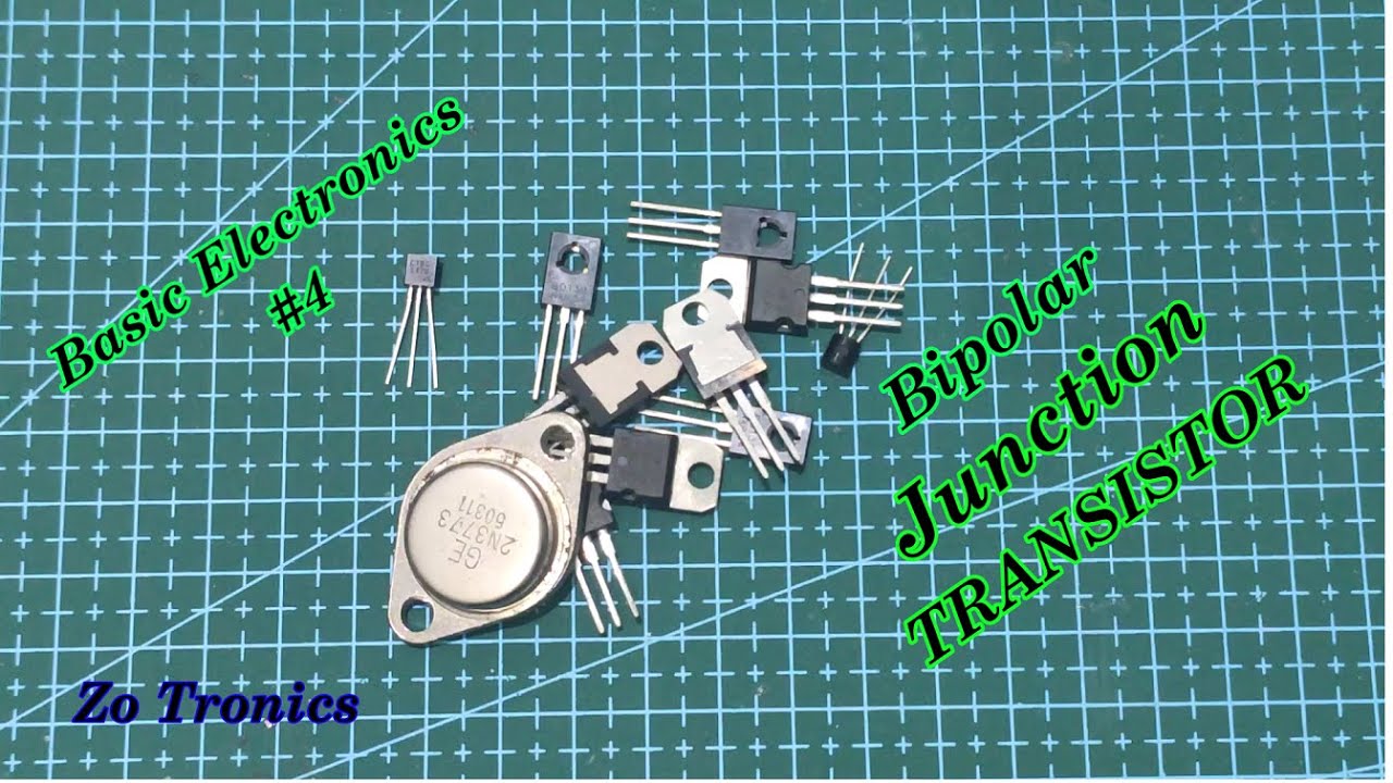 Transistor, BJT how it works and how to used it. Basic Electronics #4 ...