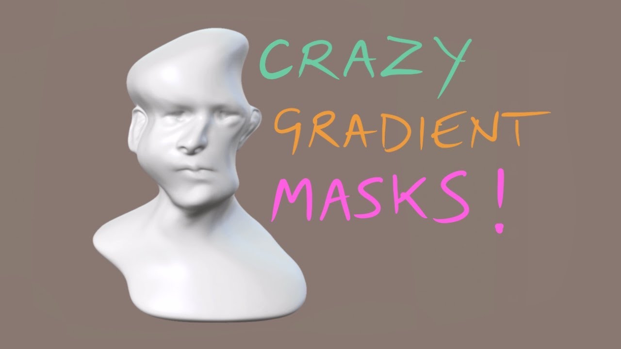 DEFORM objects in NOMAD SCULPT with gradient mask! - YouTube