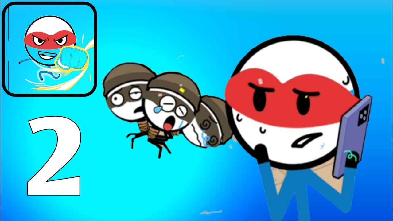 Attack Draw Line (WEEGOON) Gameplay Funny Stickman Brain Puzzle Game ...