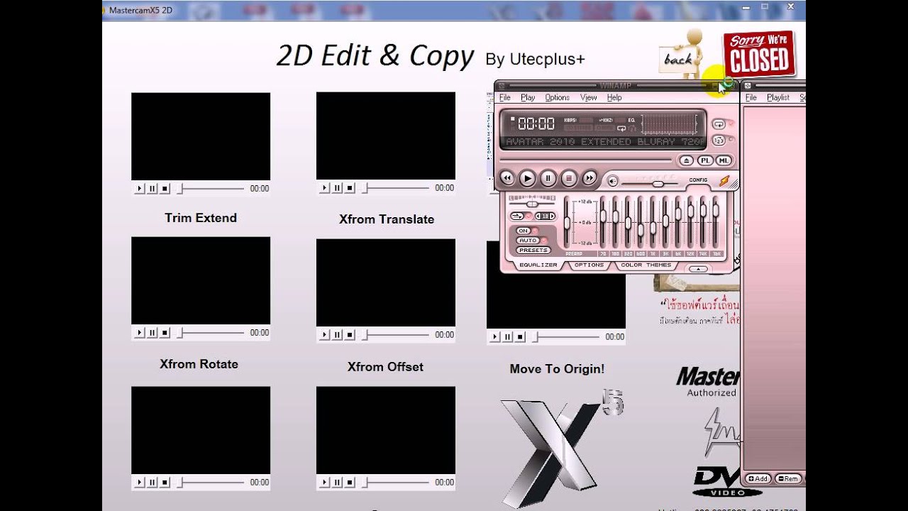 2D Mastercam X5.avi - YouTube