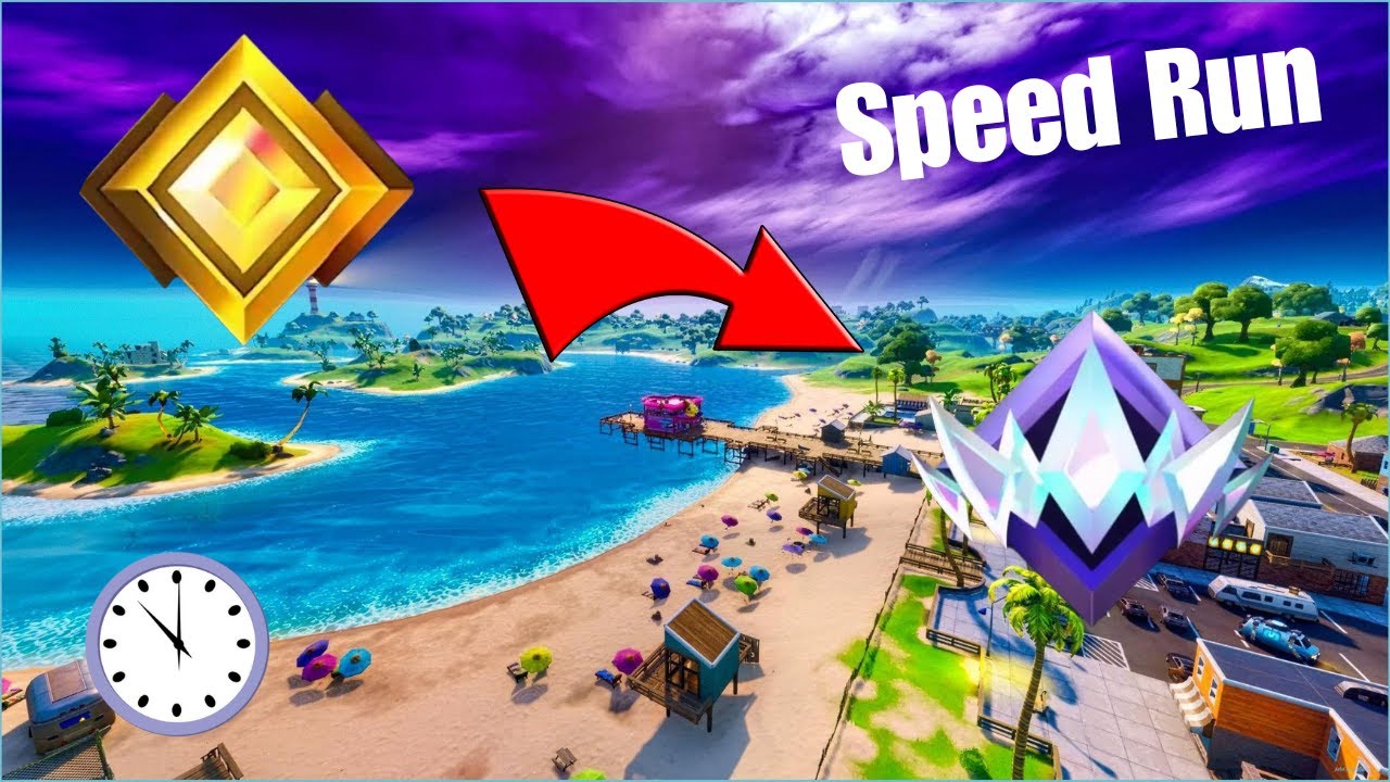 Fortnite Ranked Unreal Speedrun! (Current Rank: Diamond 3) - YouTube