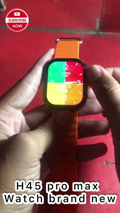H45 pro max brand new watch please subscribe my channel #1million #views - YouTube