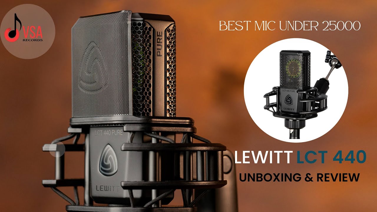 Lewitt LCT 440 | Lewitt LCT 440 Pure Unboxing | Lewitt Mic | LCT 440 ...