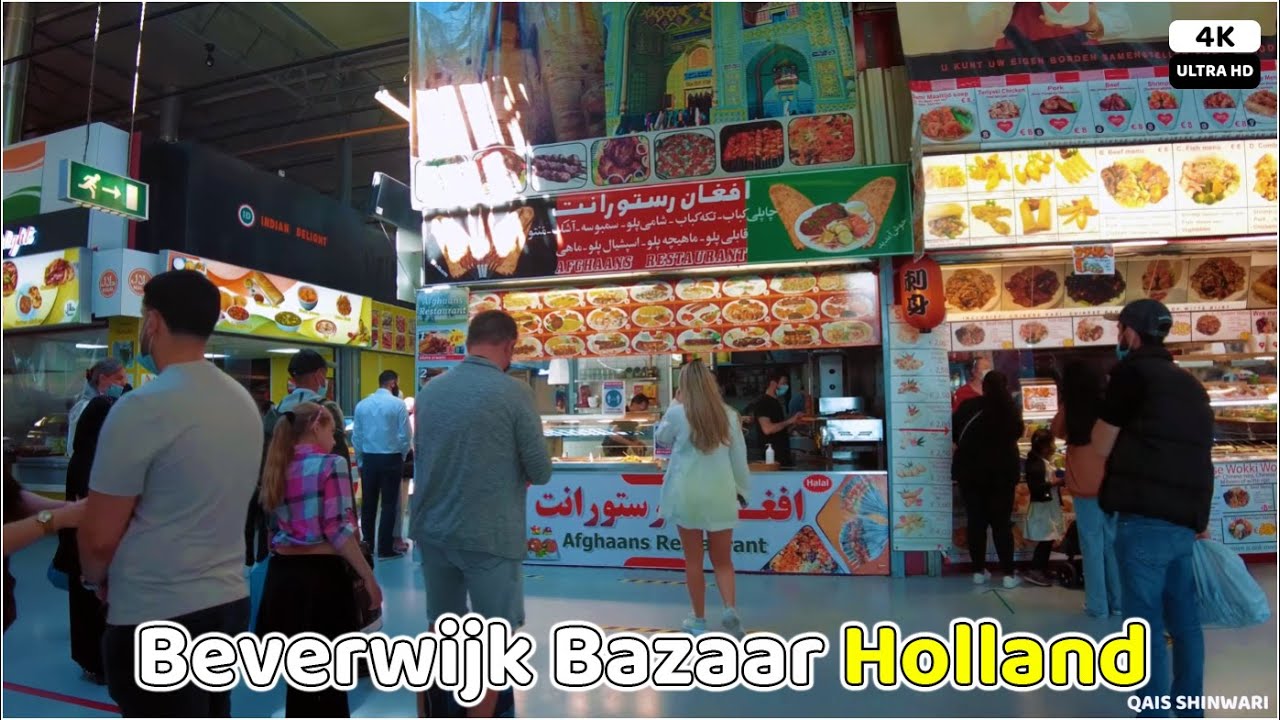 Virtual walk in Beverwijk Bazaar Holland | 4K - YouTube