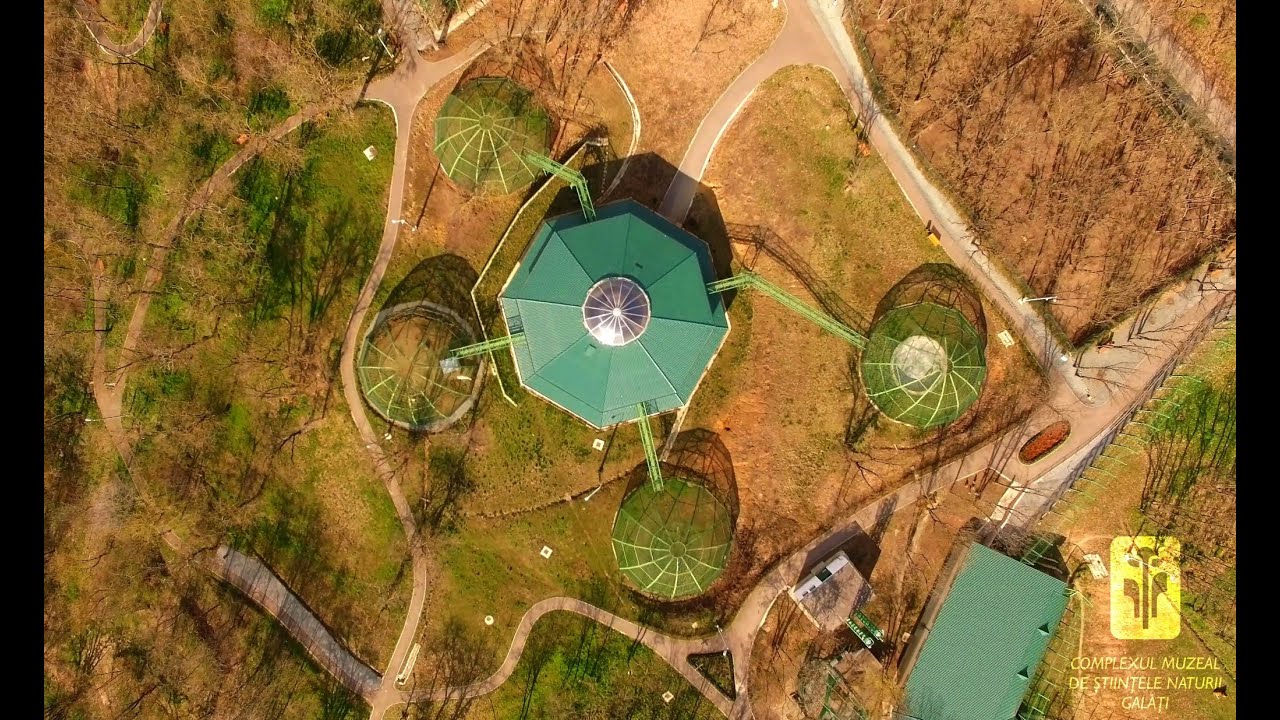 Zoo Galati - Gârboavele - 4K Aerial - martie 2016 - YouTube