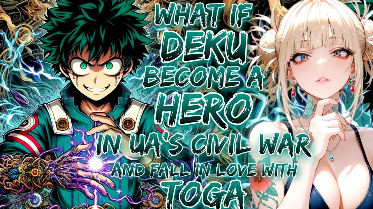 What If deku Become A Hero In UA's Civil war And Fall In Love With toga ...
