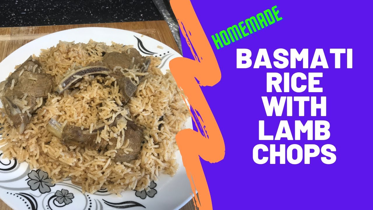 BASMATI RICE WITH LAMB CHOPS | Lamb Pilau | LAMB CHOP BIRYANI | EASY ...