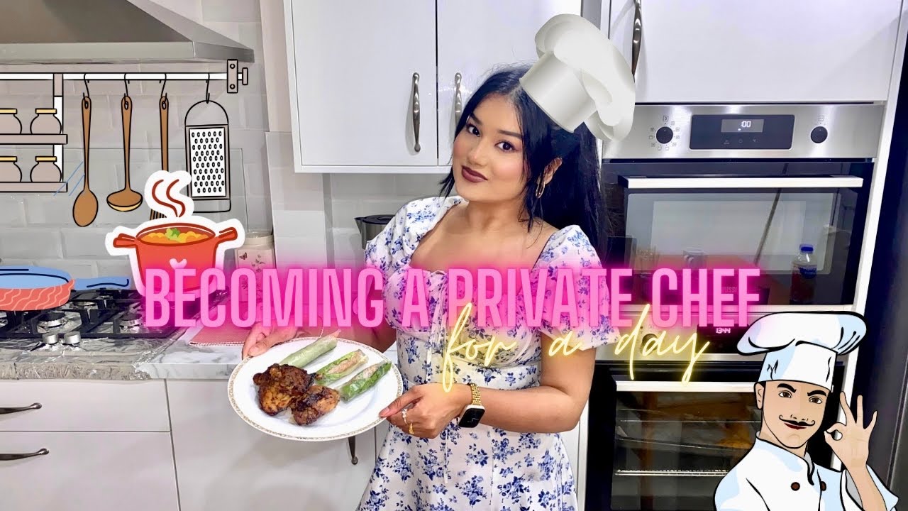 Becoming My Besties Private Chef For One Day | Easy Healthy Meal ...