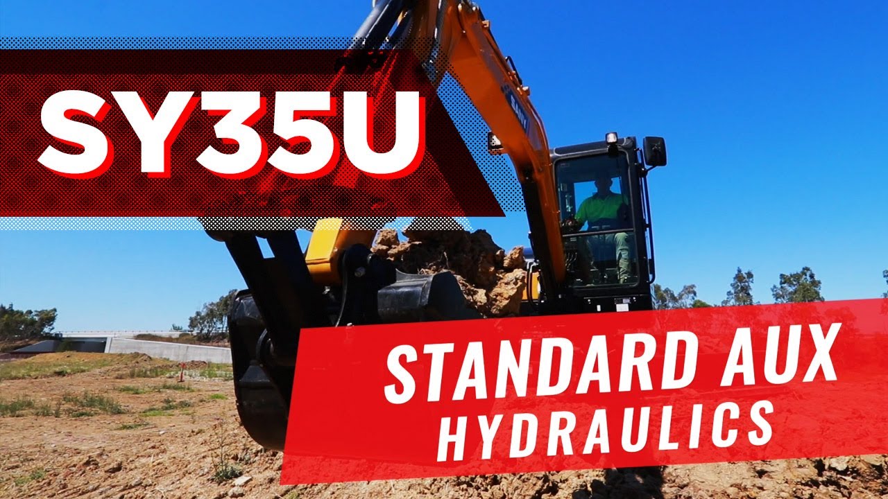 SANY SY35U - Features - YouTube