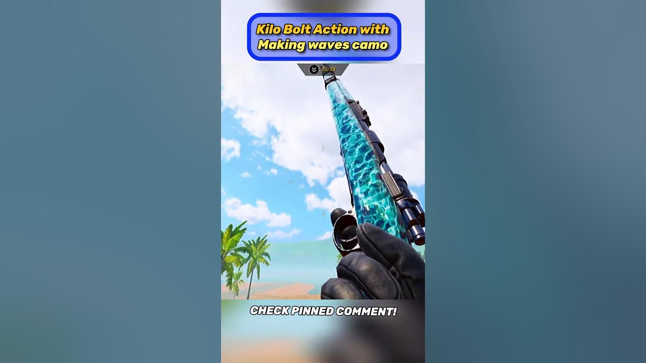 Kilo Bolt-Action with Making Waves camo 🌊 #codm #shorts - YouTube