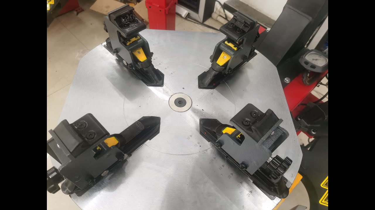 How to install and use tire changer motorcycle adapter? - YouTube