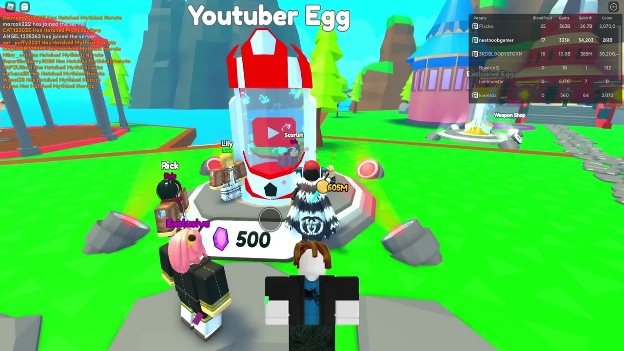 Roblox Legends Simulator Gameplay 4 Hatching Youtubers Eggs To Make ...
