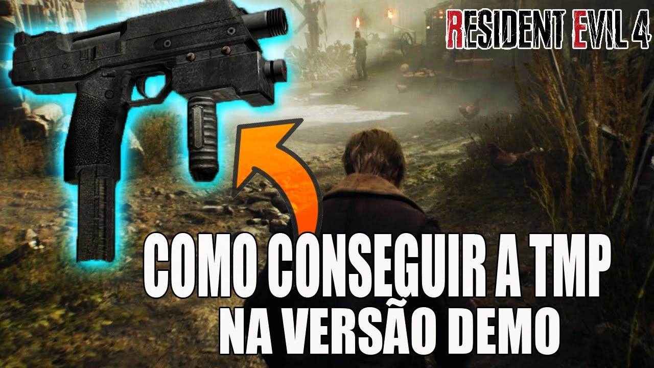 Resident Evil 4 REMAKE - Como pegar a Arm@ TMP (Chainsaw DEMO PS5) # ...