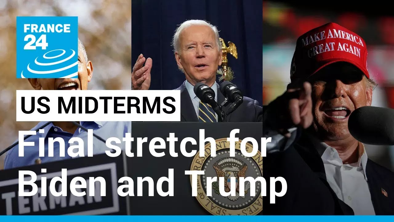 US midterms: Biden slams Republicans while Trump urges voters to oppose ...