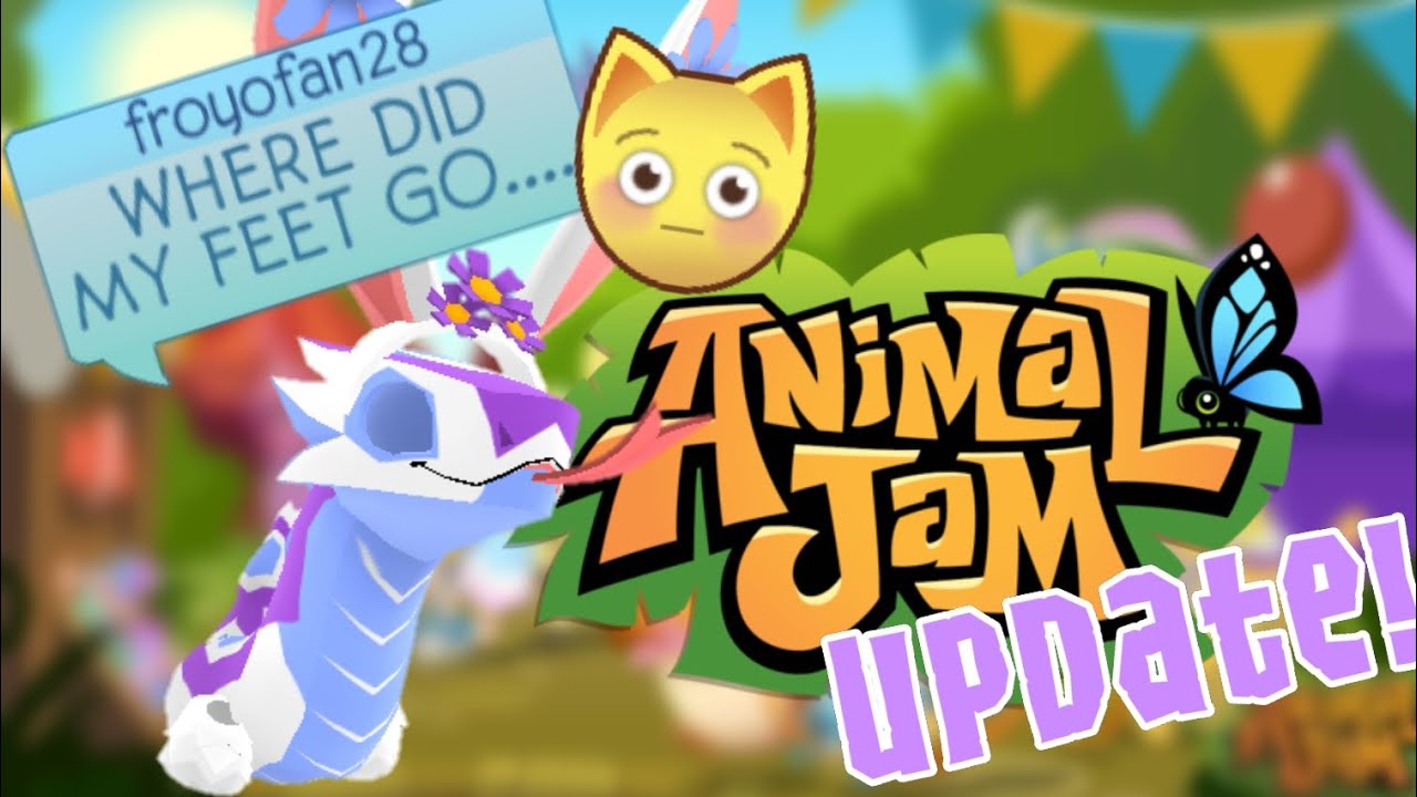 The animal jam viper has INVISIBLE FEET... - YouTube