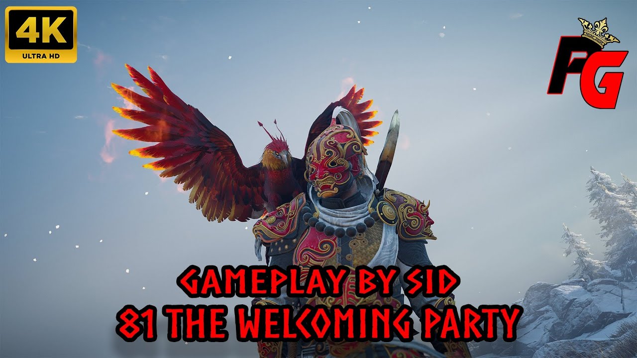 Assassin's Creed Valhalla | 81 The Welcoming Party | 4K Gameplay - YouTube