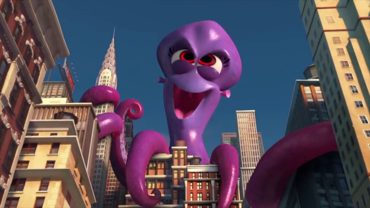 Bad Guy Defeats Dreamworks + Monsters Inc - YouTube