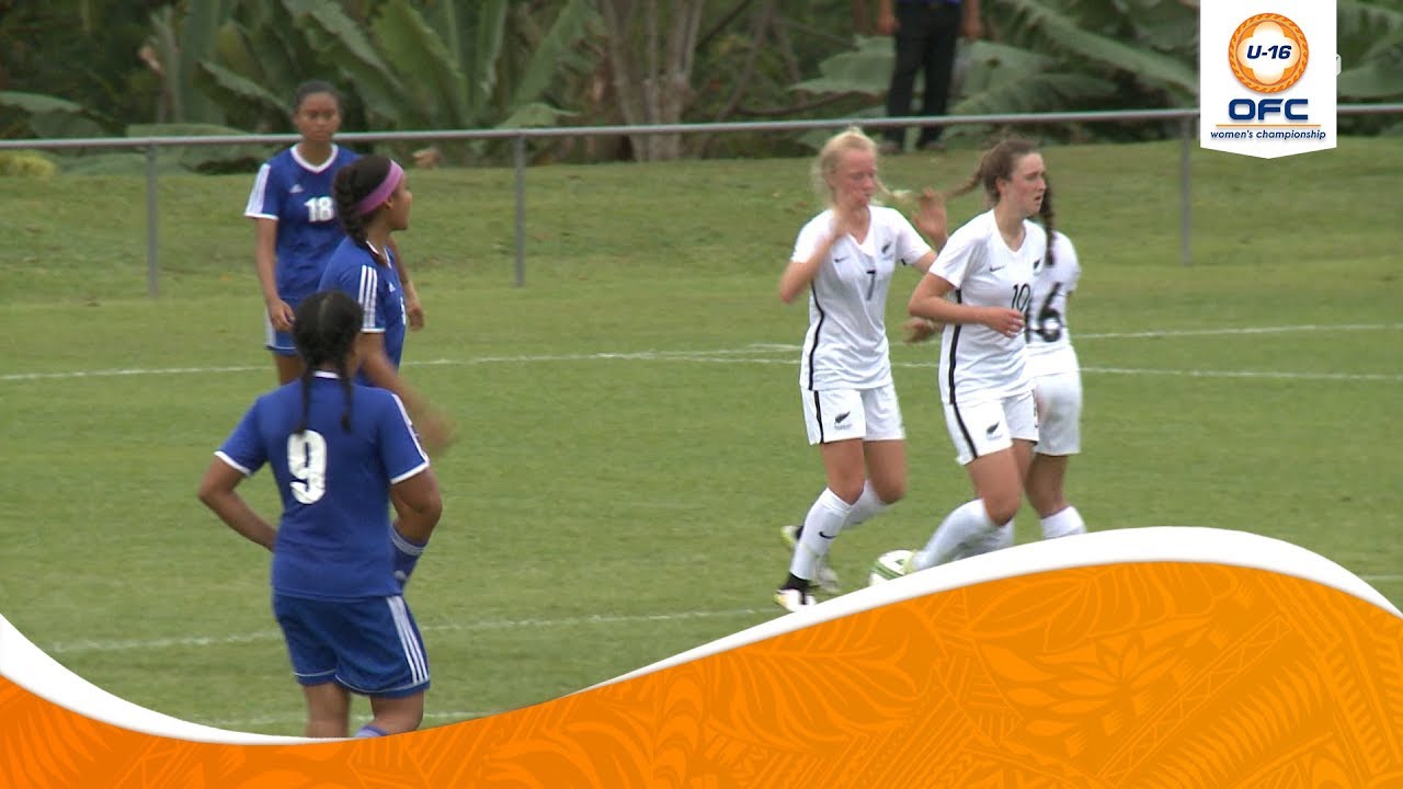 OFC U-16 WOMEN'S CHAMPIONSHIP | New Zealand v Samoa Highlights - YouTube