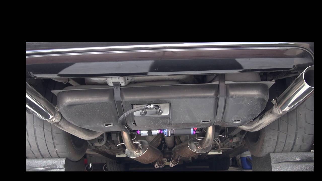 Mustang 4 6l 4v Custom Comp Cams offroad x pipe w catback undone - YouTube