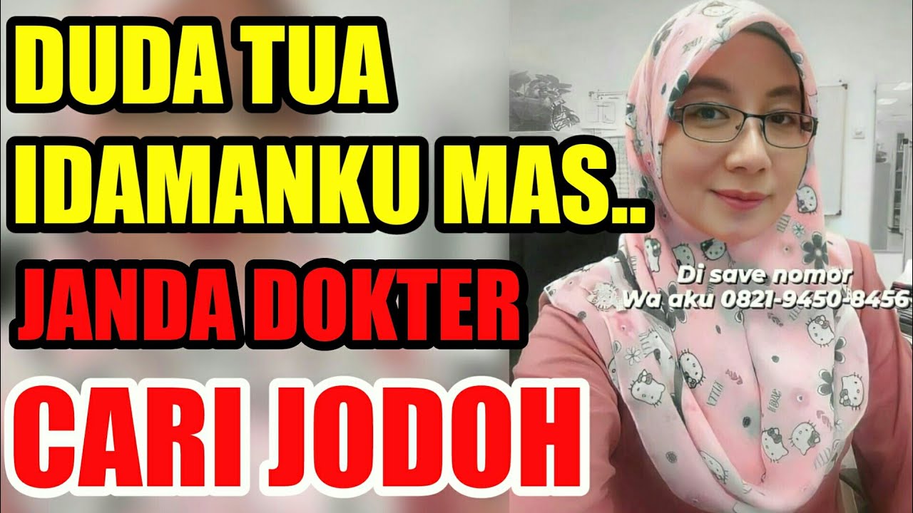 Aku Suka-nya YG Tua Mas..Karena Lebih Berpengalaman, Janda Dokter Cari Jodoh Duda - YouTube