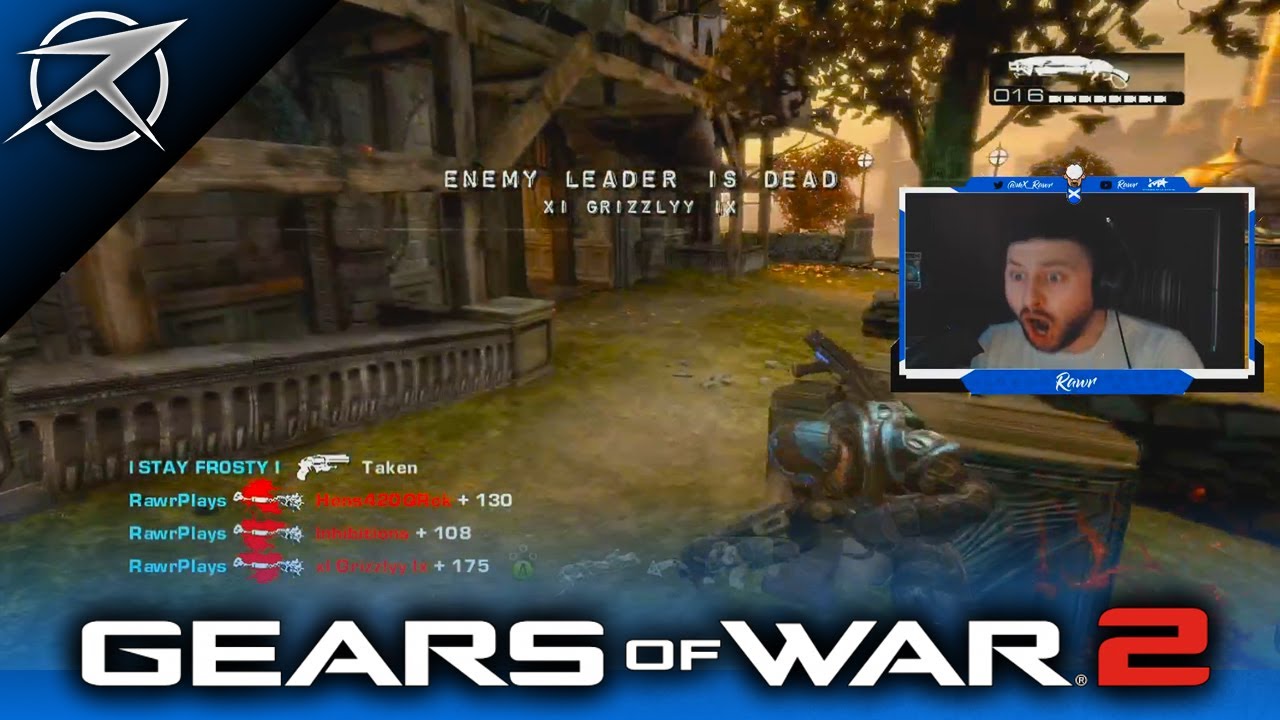 GEARS of WAR 2 - Road to Rank 100 Multiplayer Gameplay #13 (Xbox One X ...