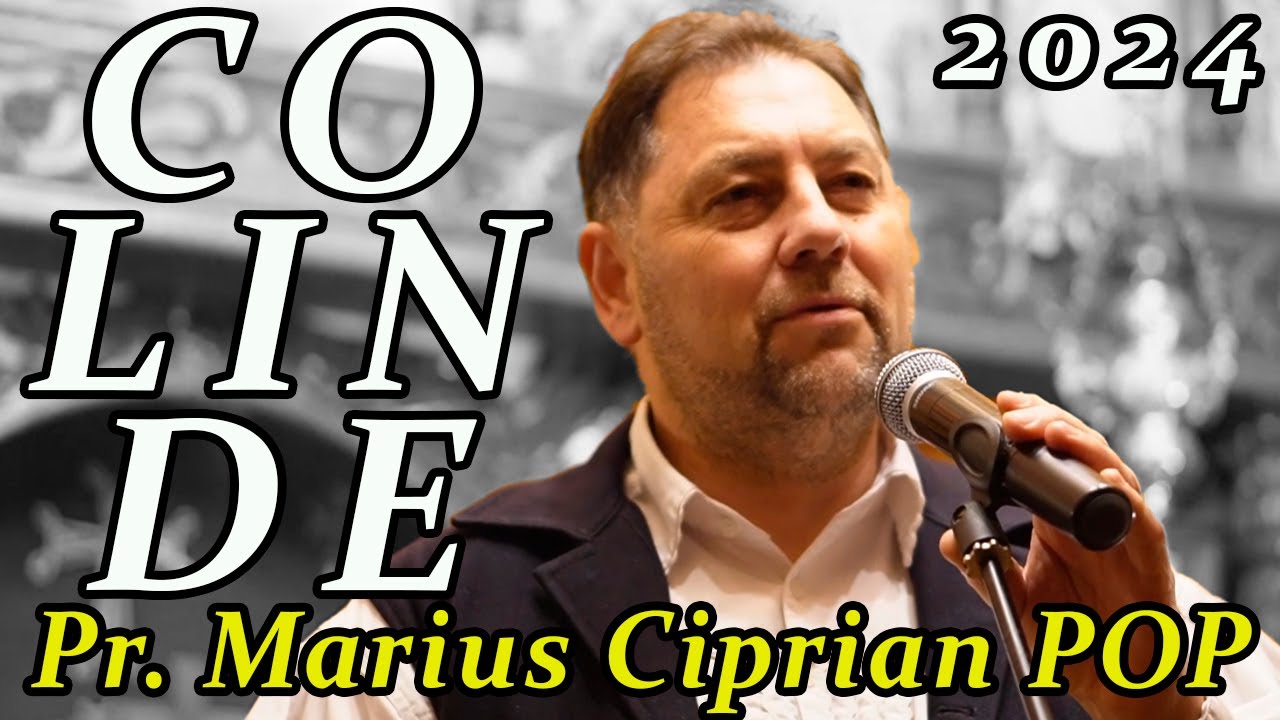 Pr. MARIUS CIPRIAN POP - COLINDE (2024) - YouTube