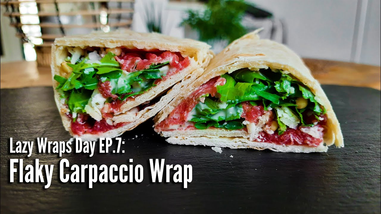 Flaky Carpaccio beef Wrap - YouTube