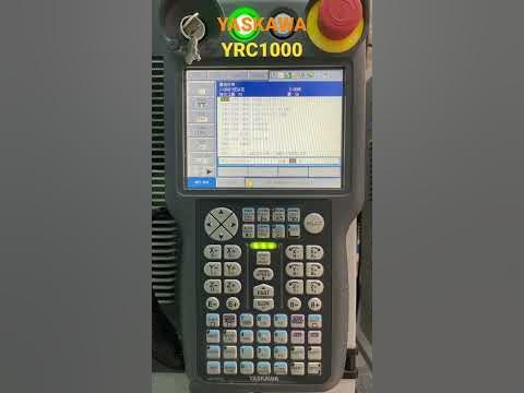 YASKAWA YRC1000 handling program - YouTube