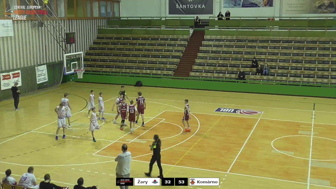 CEYBL U14, 7.1.2024, BC Swiss Krono Žary - BBA Komárno - YouTube