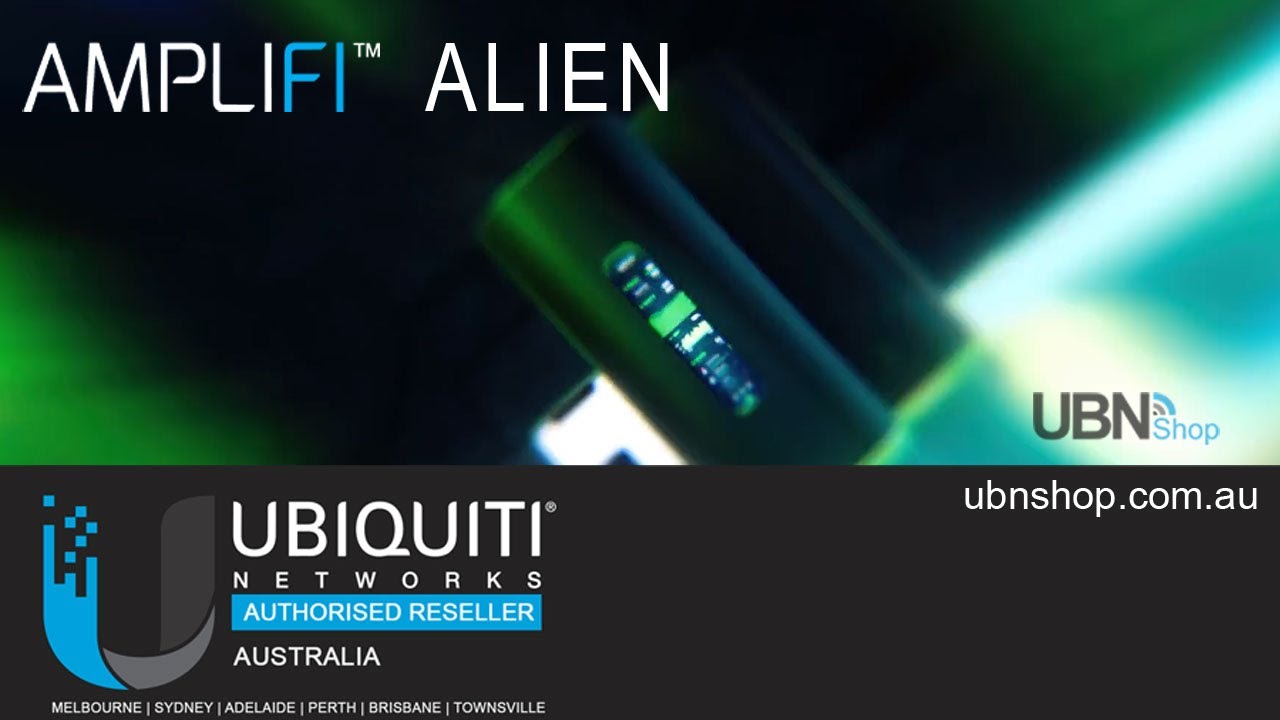 AmpliFi Alien WiFi 6 Mesh System - UBNTShop.com.au - YouTube