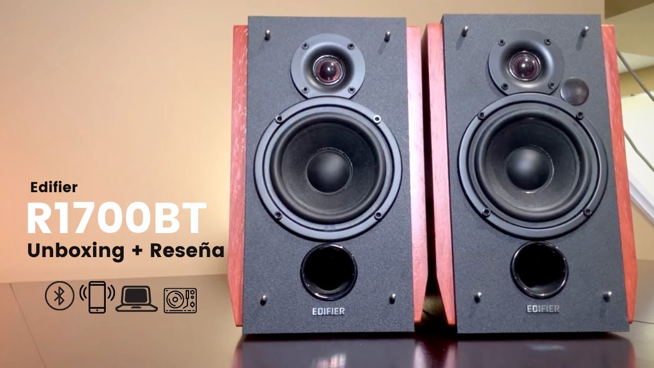 Edifier R1700 | Unboxing e instalación. - YouTube